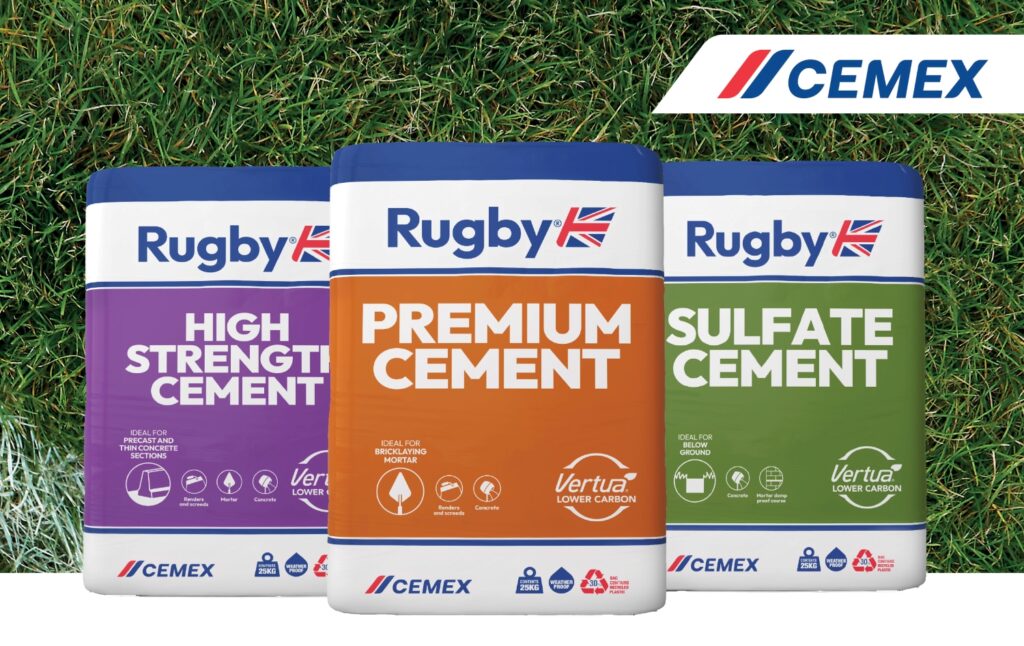 Cemex Vertua Cement Bags - Professional Builder
