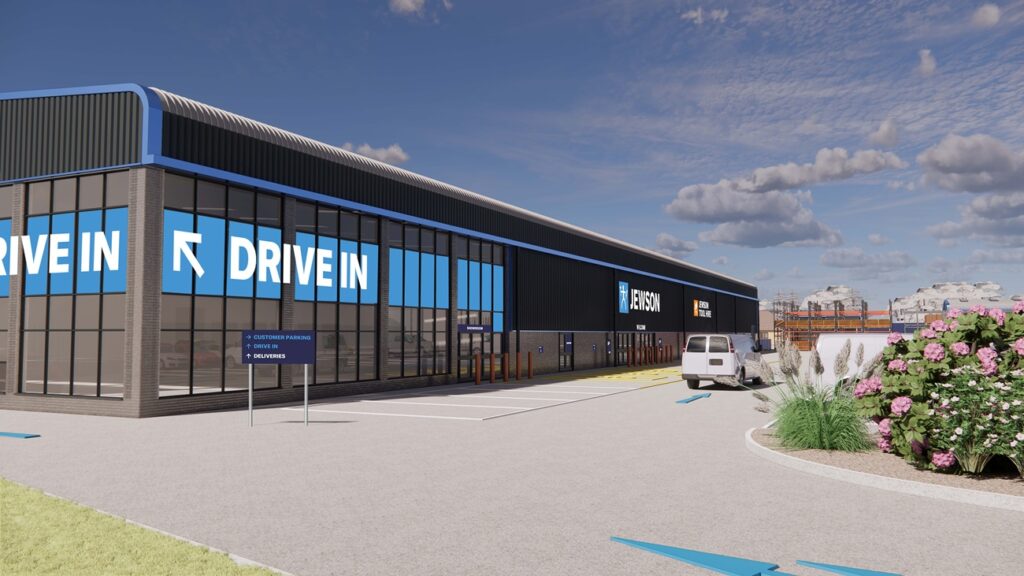 Jewson unveils Luton redevelopment - Professional Builder