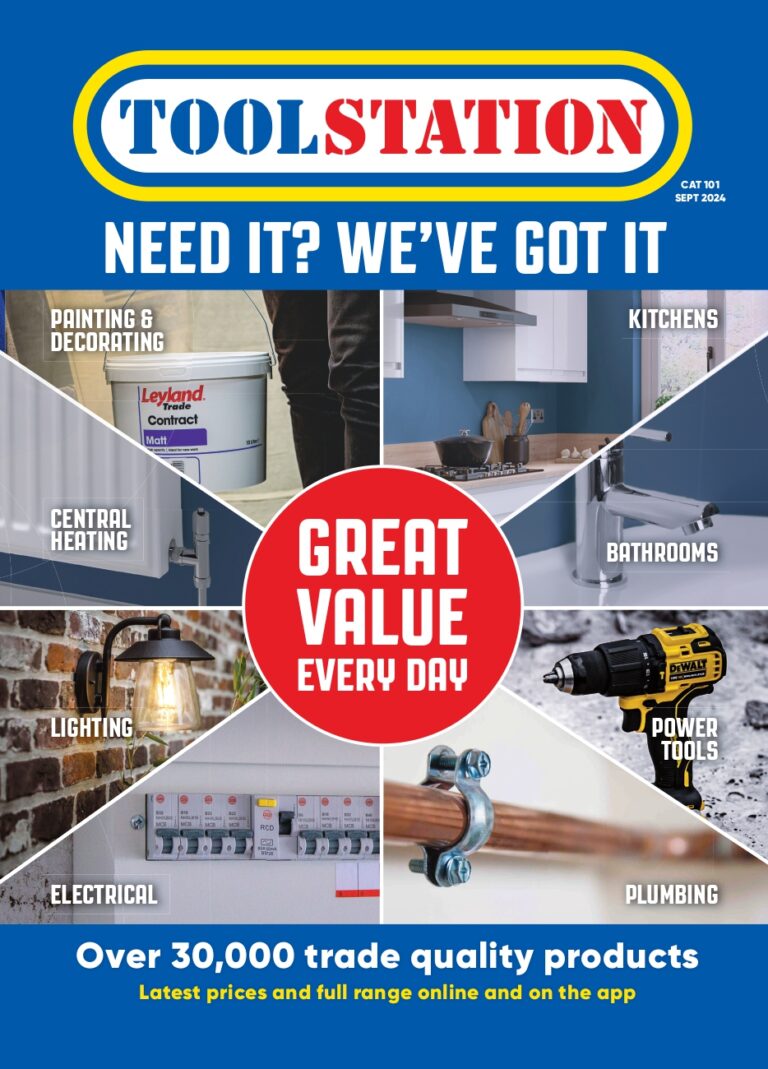 Toolstation has introduced its newest catalogue - Professional Builder
