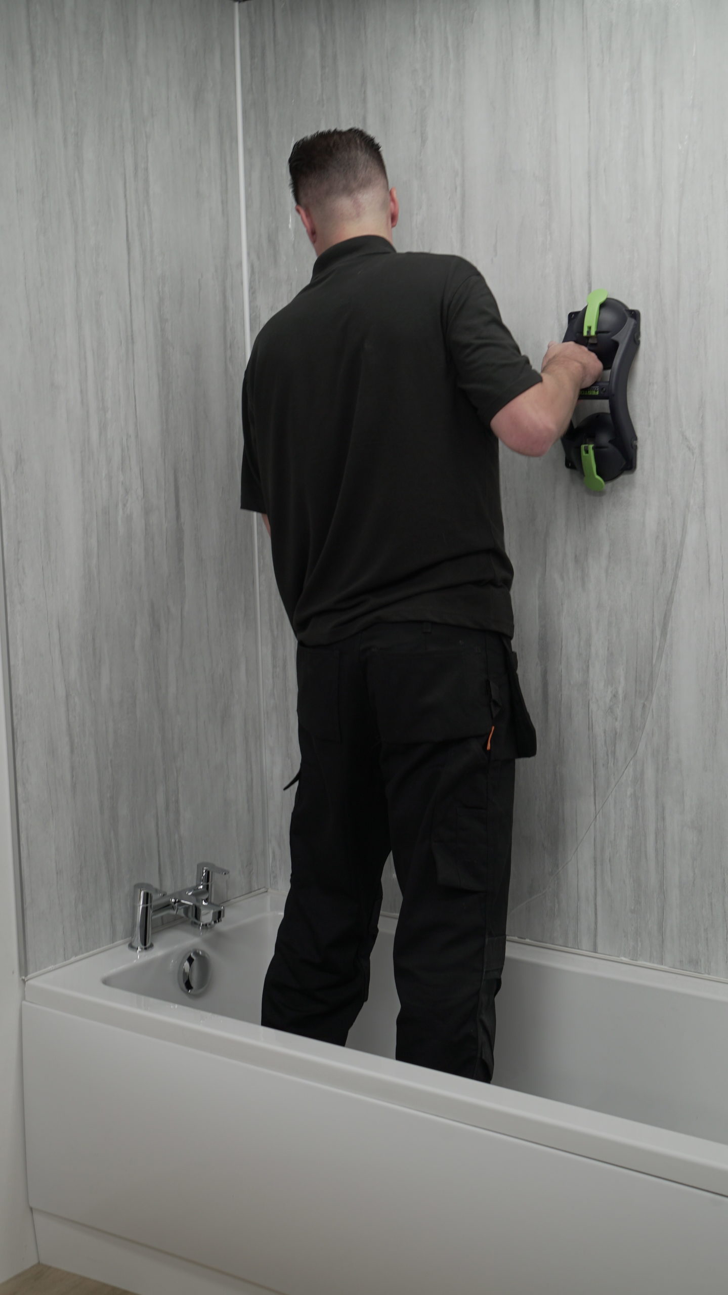 How to install Showerwall's wall panelling system - Professional Builder