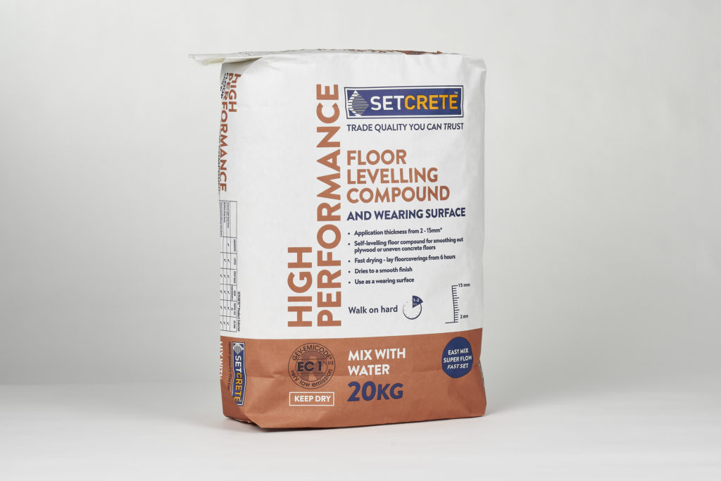 Setcrete High Performance levelling compound - pack shot - Professional ...
