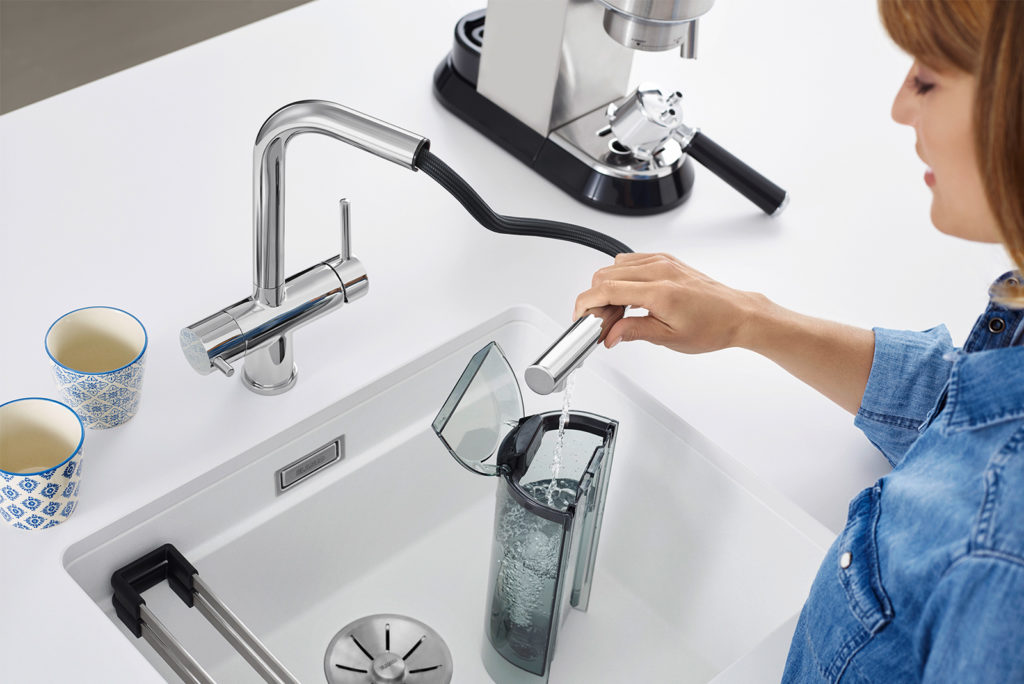 Perfectly fresh water from BLANCO's FONTAS-S II Filter drink.systems ...